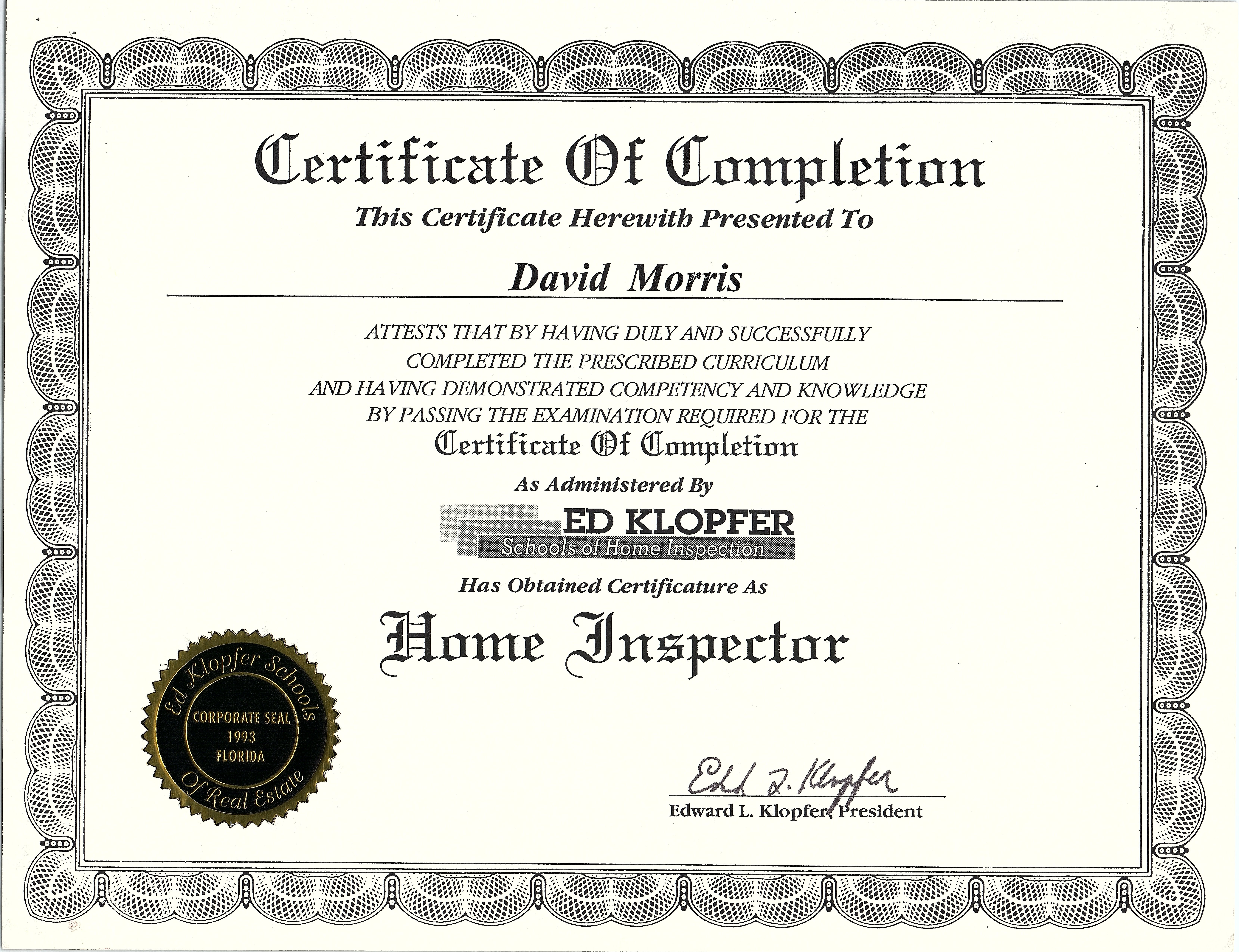 About the Inspector | INSPECT Home Inspection Service